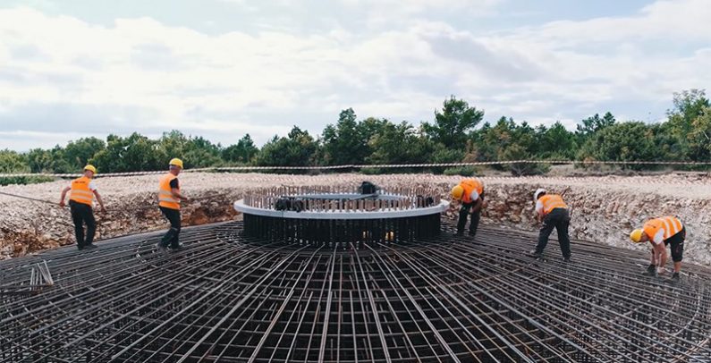 Croatia’s power utility HEP starts building 58 MW Korlat wind farm