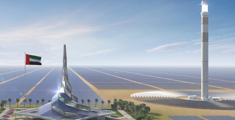 World's largest concentrated solar power plant completed in Dubai