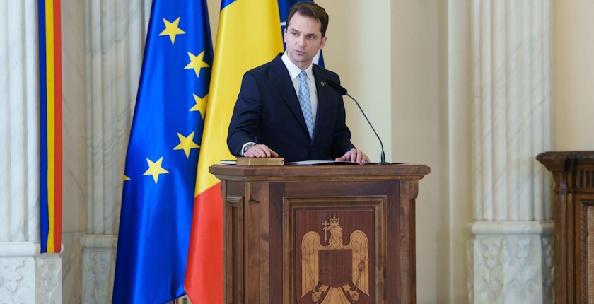 Romanian Minister of Energy Sebastian Burduja reappointed
