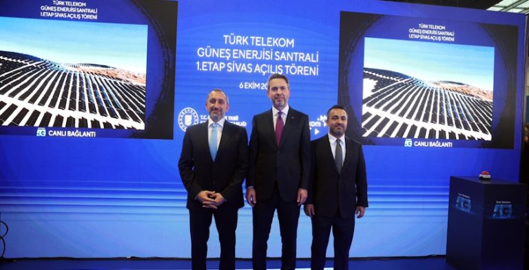 Türk Telekom puts solar power plant into operation as part of 530 MW ...