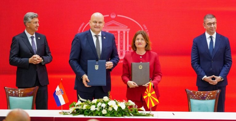 North Macedonia, Croatia agree to upgrade cooperation in energy